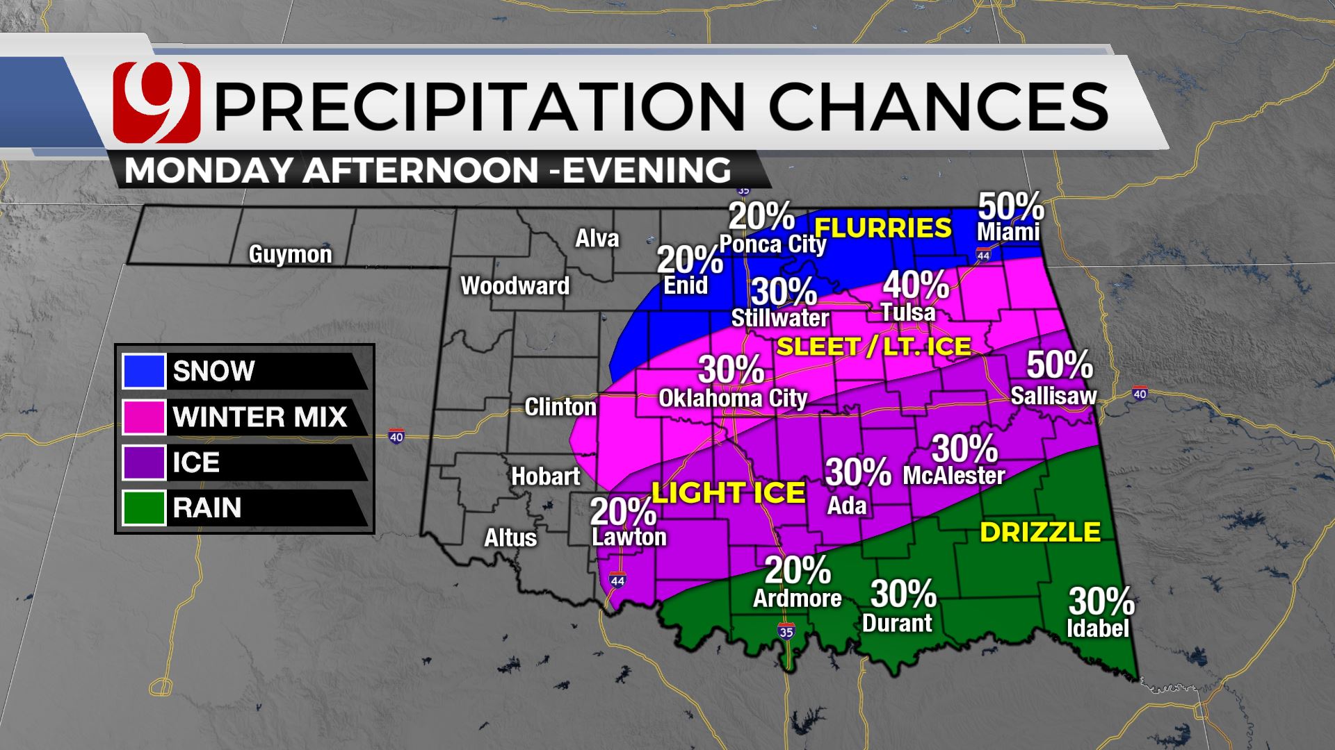 Arctic Front Arriving This Weekend; Main Wave Moves In Monday Night