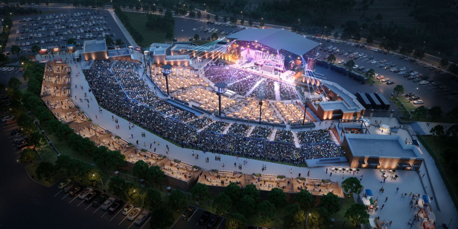 Group Protests Sunset Amphitheatre In SW OKC