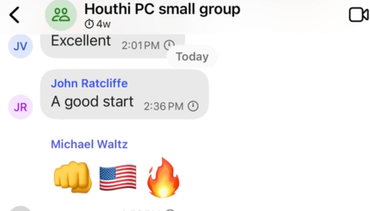 Top Trump officials included The Atlantic editor in group chat about ...