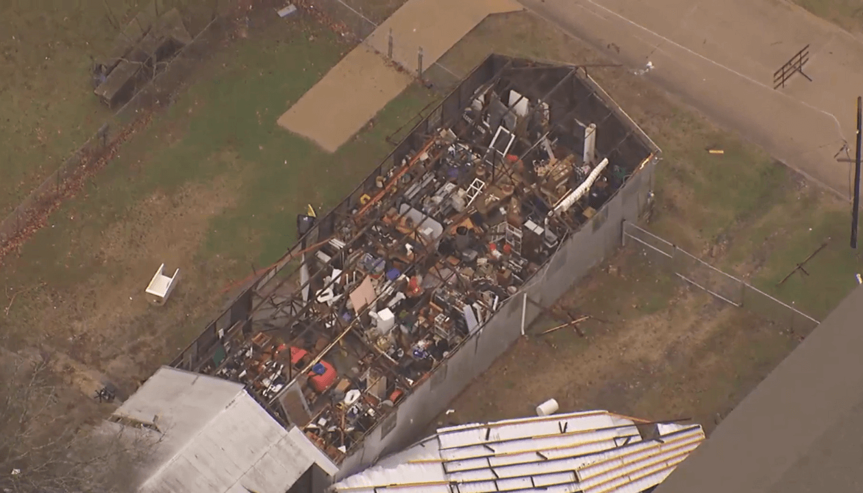 Photos: Heavy damage and trapped residents in Ada as severe weather ...