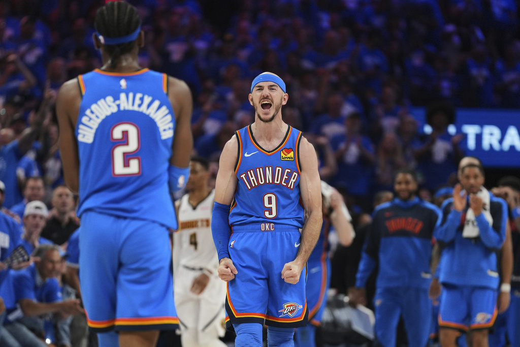 Shai Gilgeous-Alexander and Thunder roll into West finals with 125-93 rout of Nuggets in Game 7