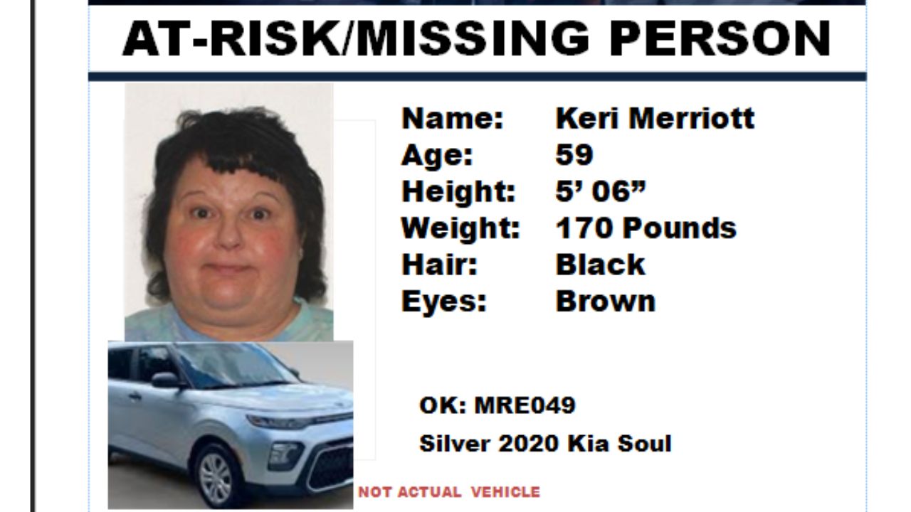 Kasey Alert: 59-year-old Keri Merriott
